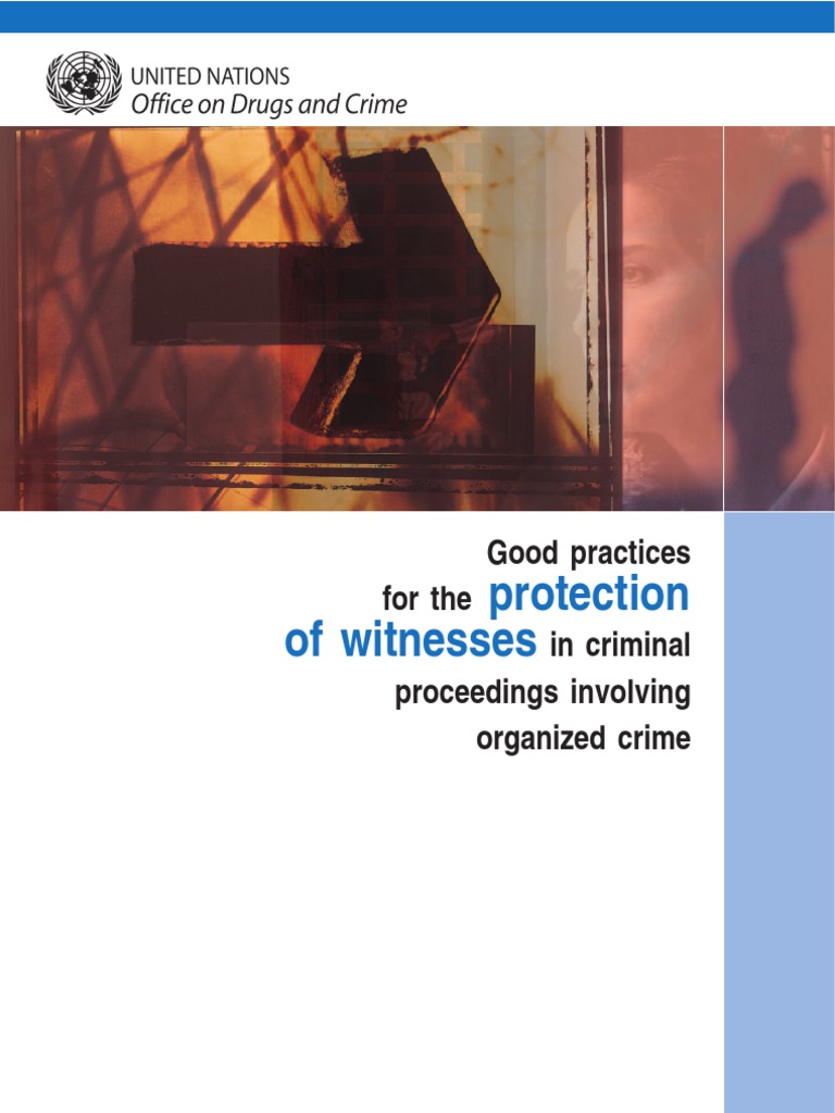 Witness Protection Manual Feb08 | PDF | Organized Crime | Crime & Violence