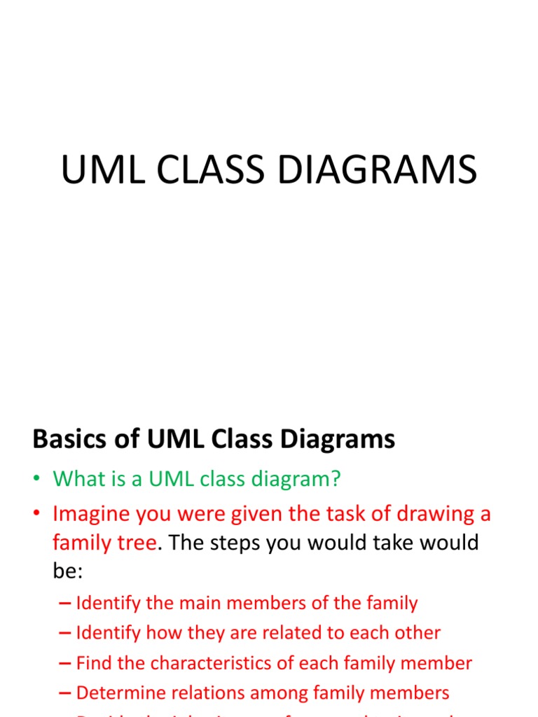 Lecture 3.2 - Uml Class Diagrams | PDF | Use Case | Unified Modeling ...