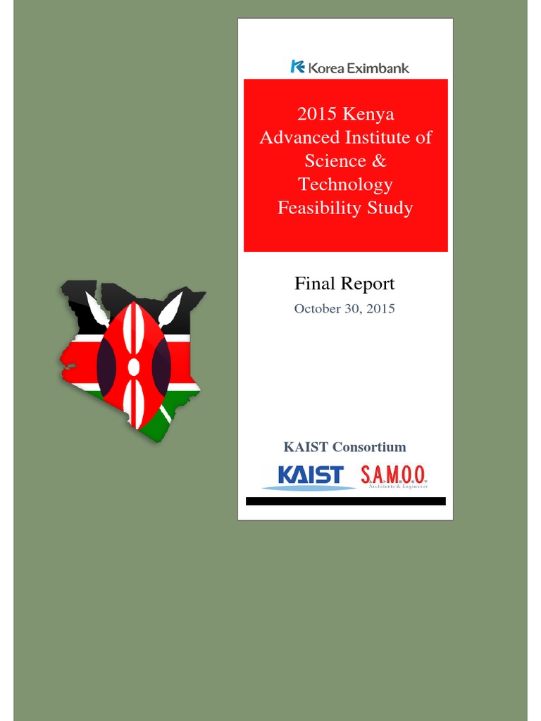 Final Feasibility Study Report KAIST | PDF | Feasibility Study | Kenya