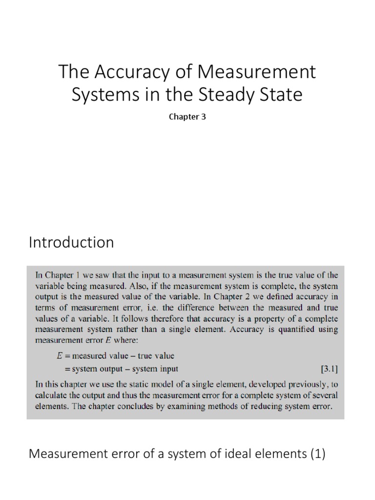 Measurement System Accuracy | PDF | Science & Mathematics