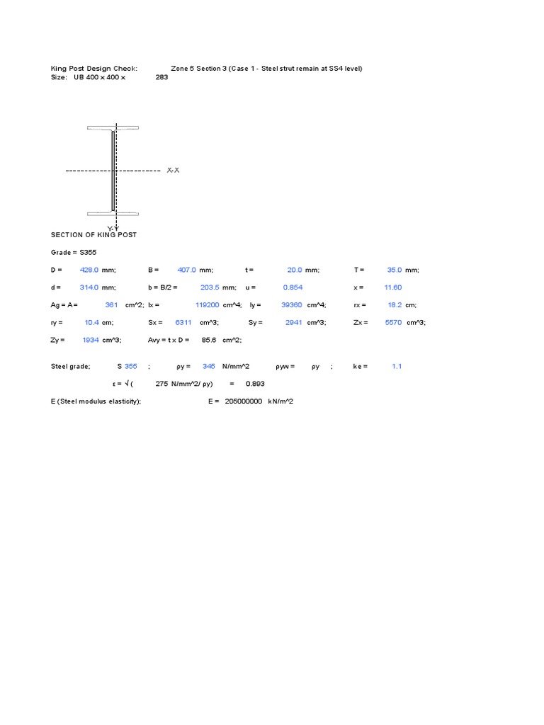 King Post | PDF | Deep Foundation | Geotechnical Engineering