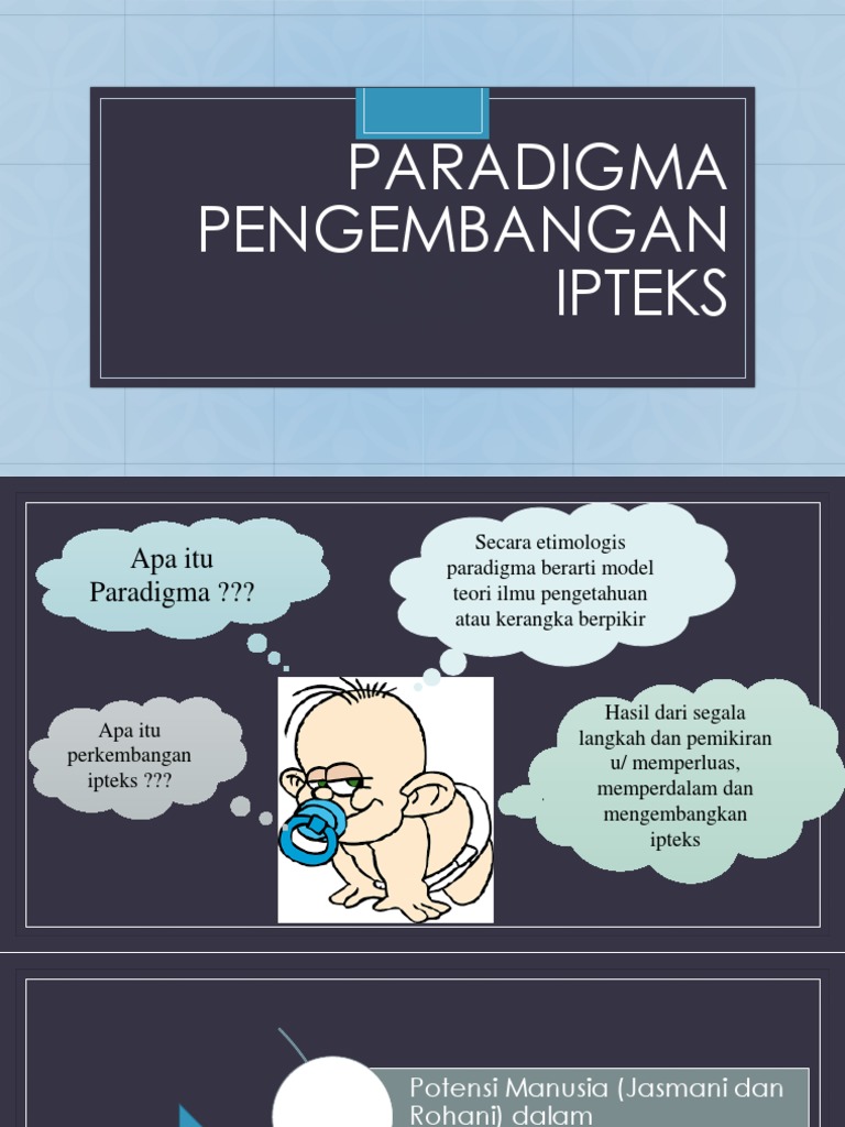 Paradigma Pengembangan IPTEKS | PDF | Sains & Matematika | Agama ...