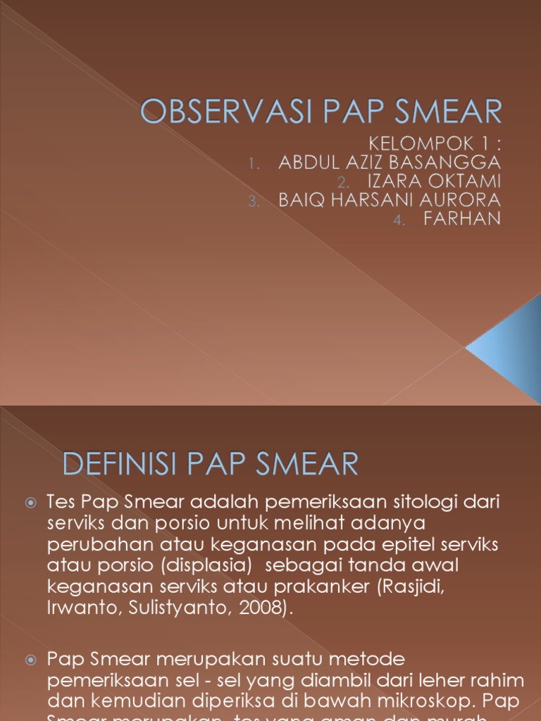 Interpretasi dan Manfaat Pap Smear | PDF | Pengembangan Diri