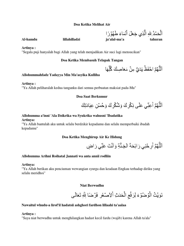 Doa Melihat Air Dalchaebi
