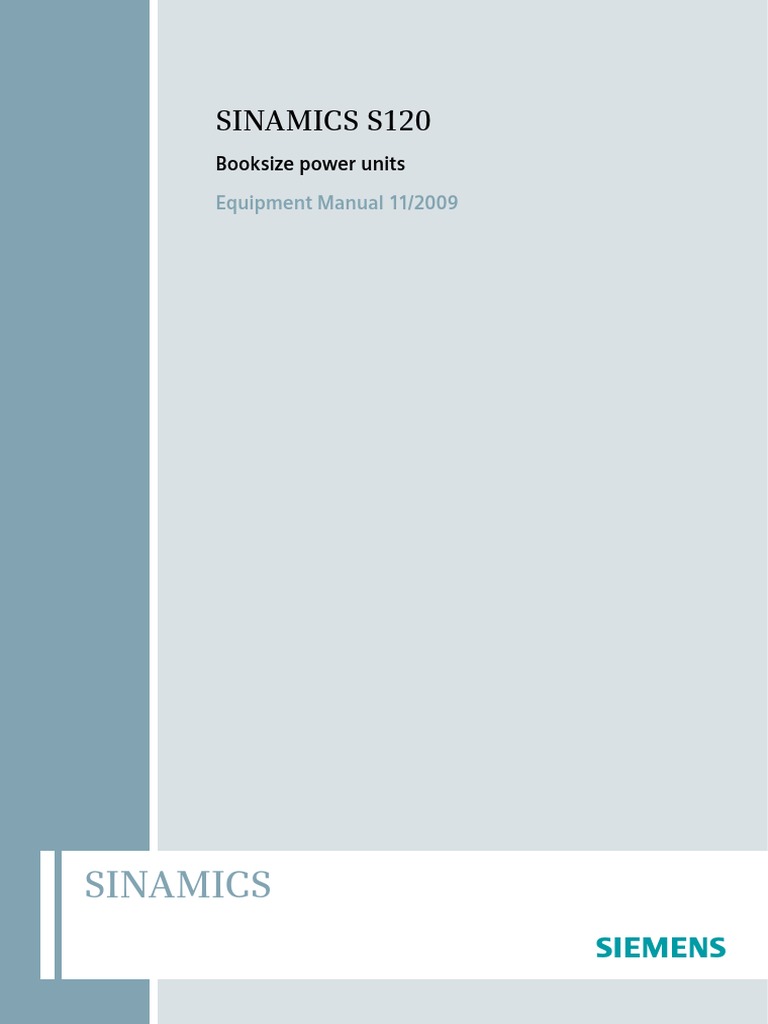 DRV Sinamics s120 Booksize Manual | PDF | Electrostatic Discharge ...