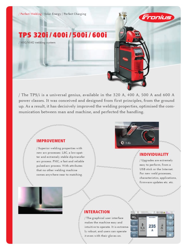 Fronius TPSi 320 ENG | Download Free PDF | Mechanical Engineering ...