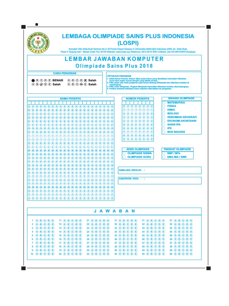 LJK Olimpiade Plus Used | PDF