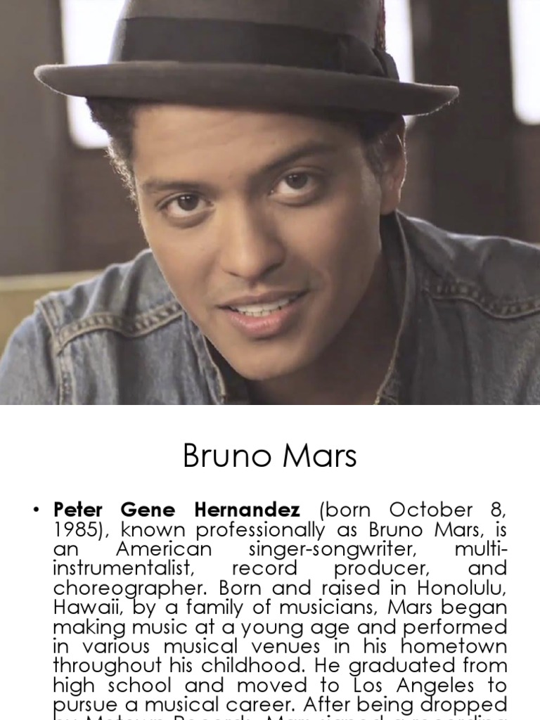 Bruno Mars | PDF