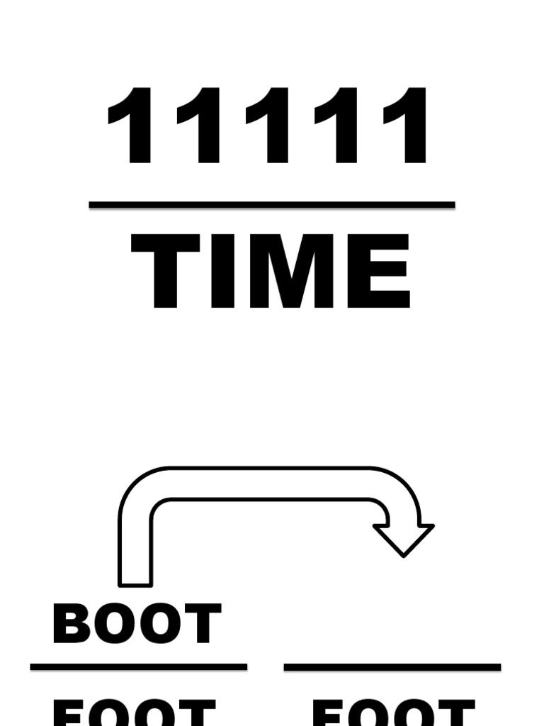 Rebus Puzzle: 11111 Time | PDF