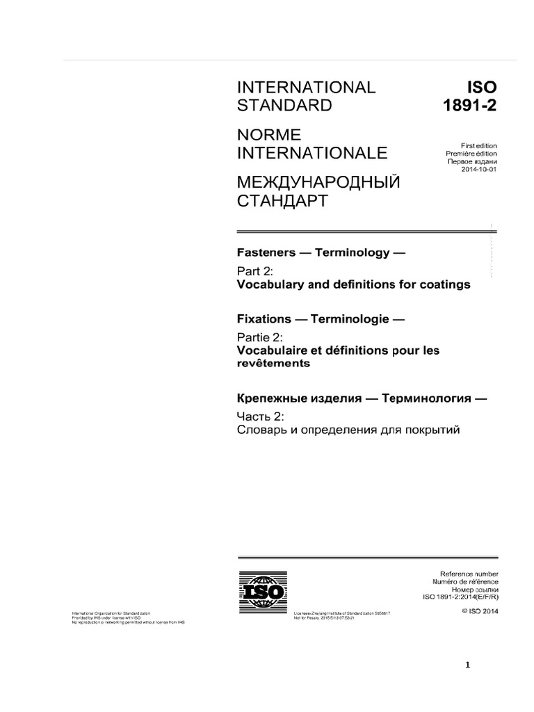 Iso 1891-2-2014 | PDF