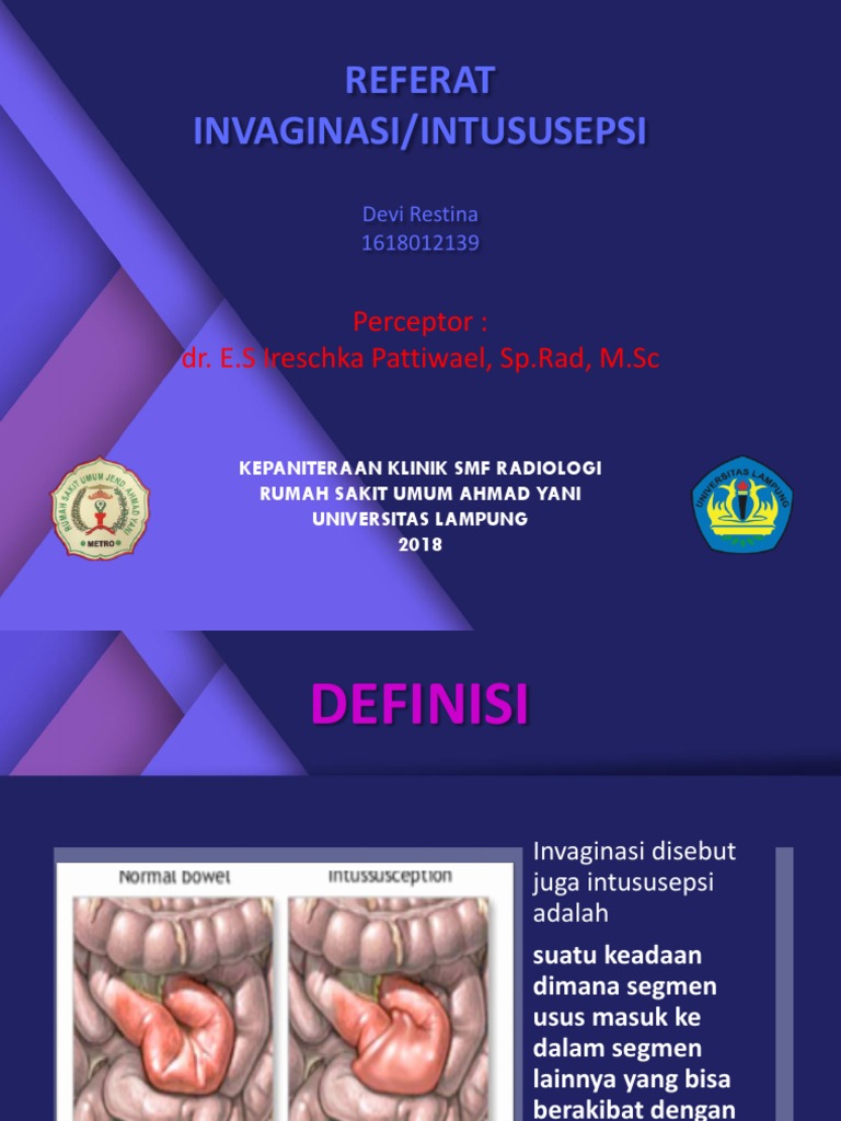 INVAGINASI USUS: KASUS INTUSUSEPSI PADA ANAK | PDF