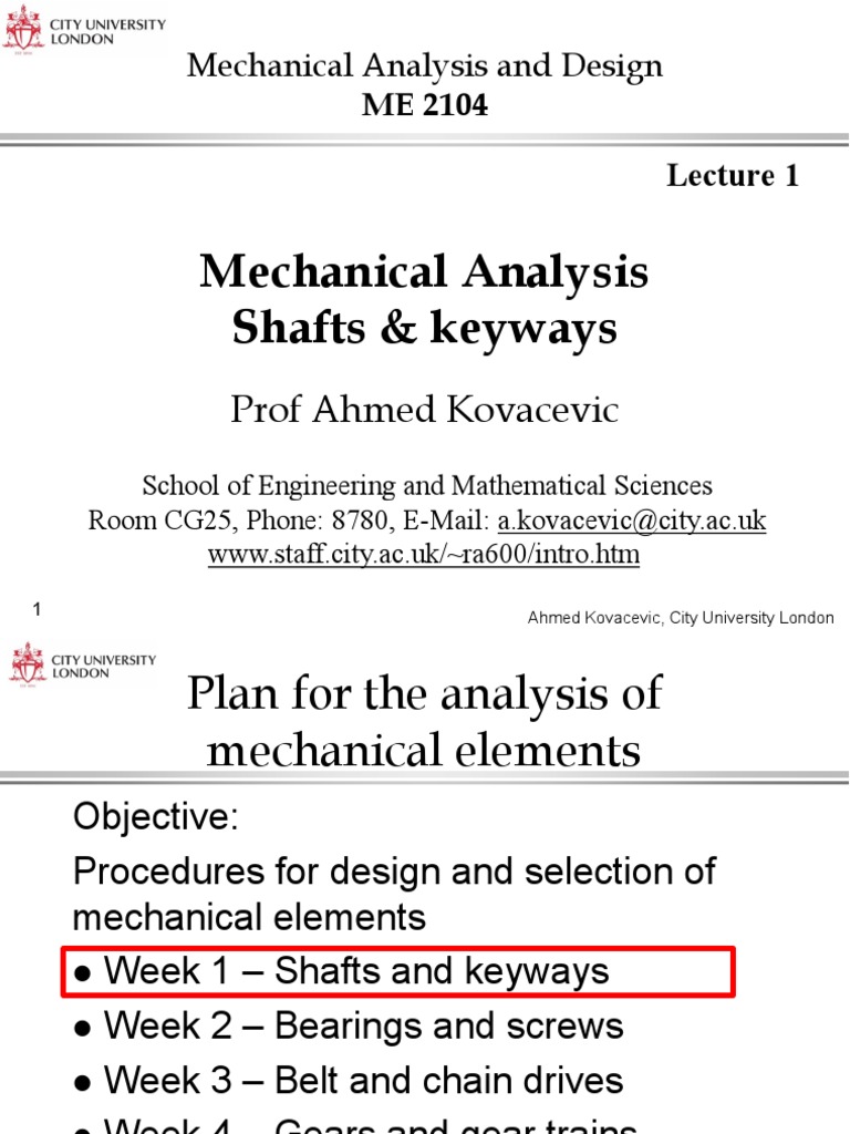 Me2104 A 1 | PDF | Strength Of Materials | Deformation (Engineering)