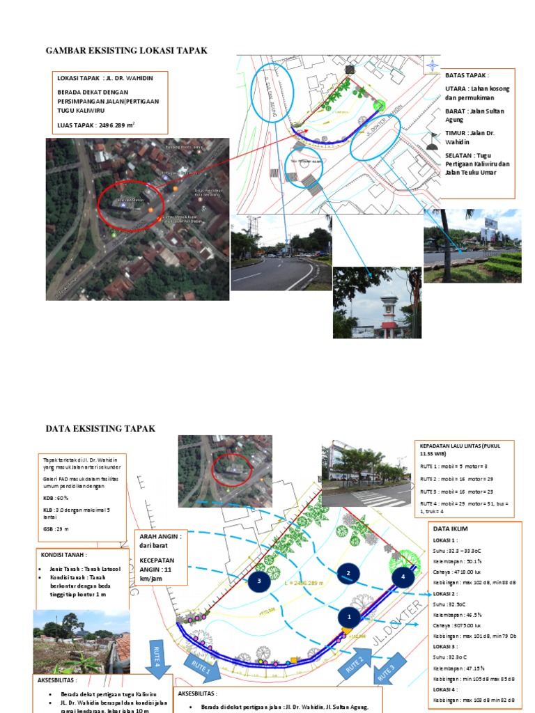 Data Dan Analisa Tapak | PDF