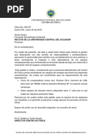 Oficio Solicitando - Docente | PDF | Relaciones personales, crianza y desarrollo personal