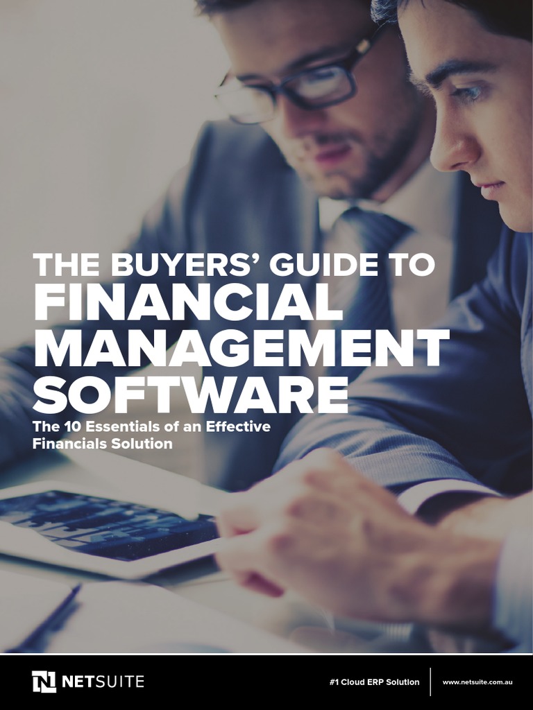 The Buyers' Guide To: Financial Management Software | PDF | Inventory ...