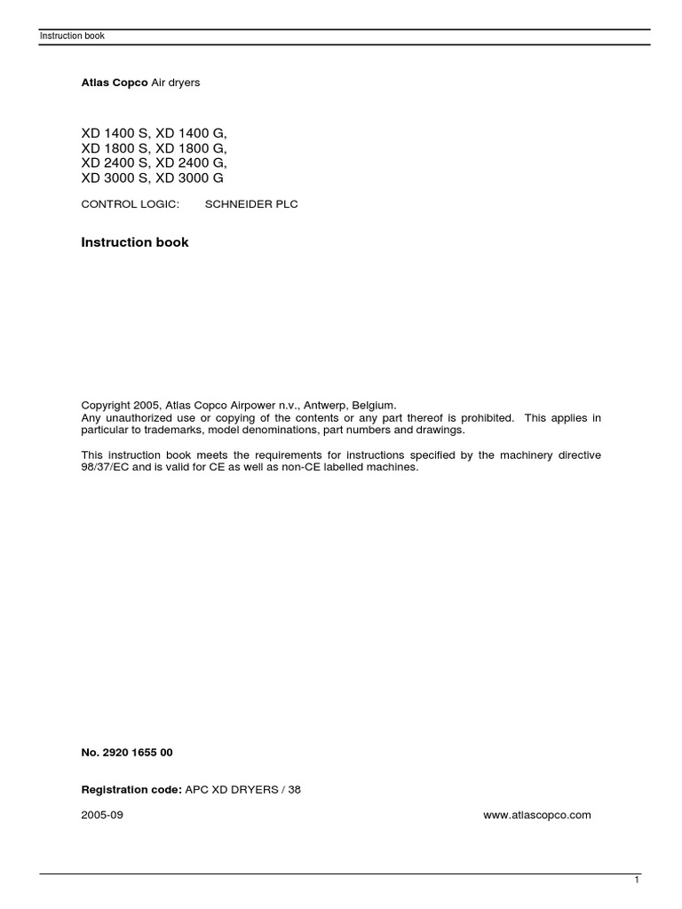 Manual of Air Dryer | PDF | Hvac | Clothes Dryer