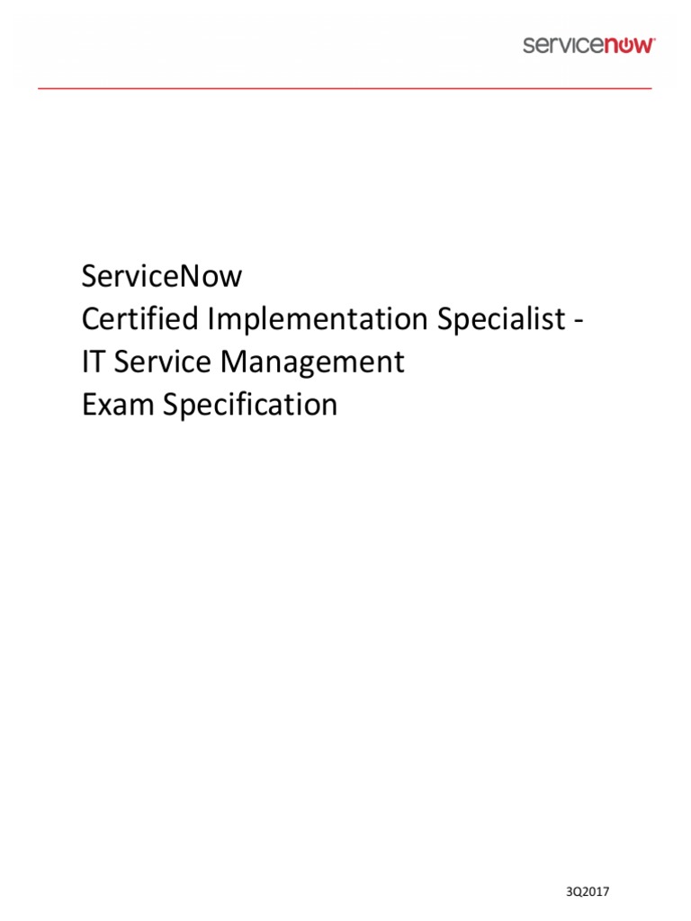 Cis Itsm Blueprint | PDF | It Service Management | Test (Assessment)