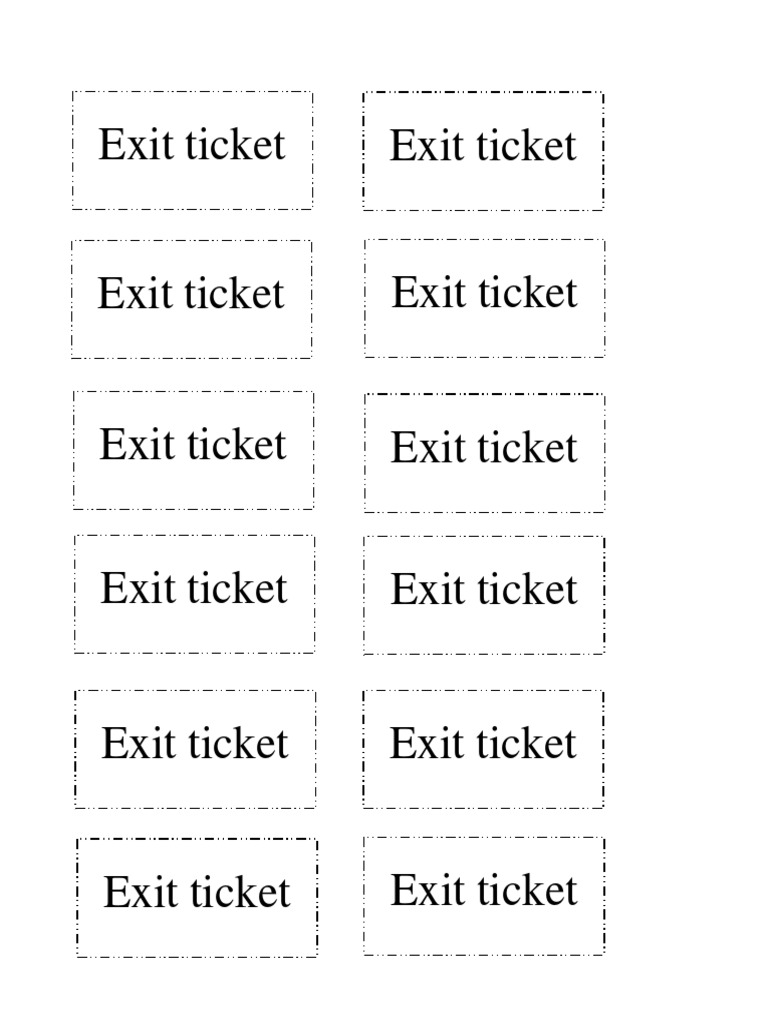 Exit Class | PDF | Home & Garden