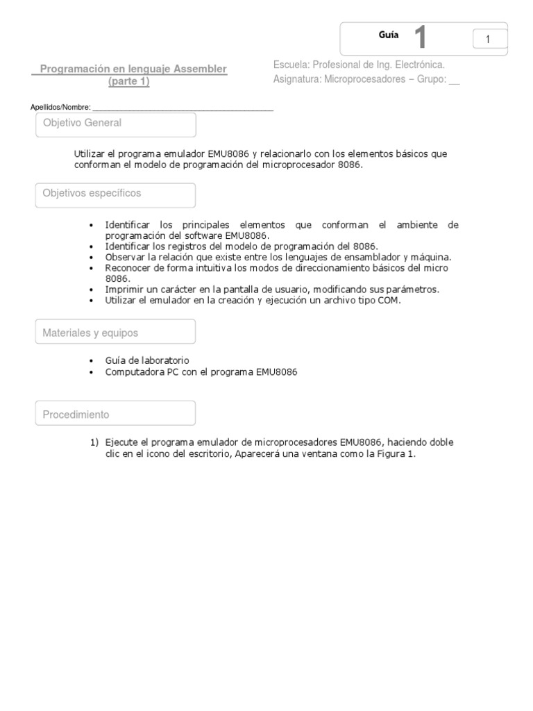 Programación en Lenguaje Assembler | PDF | Programa de computadora | Programación
