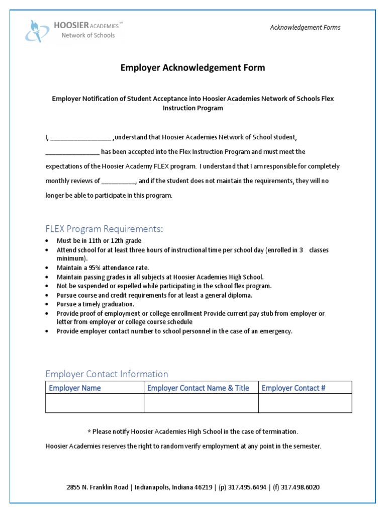 Acknowledgement Form | PDF | Sharing | Quality Of Life