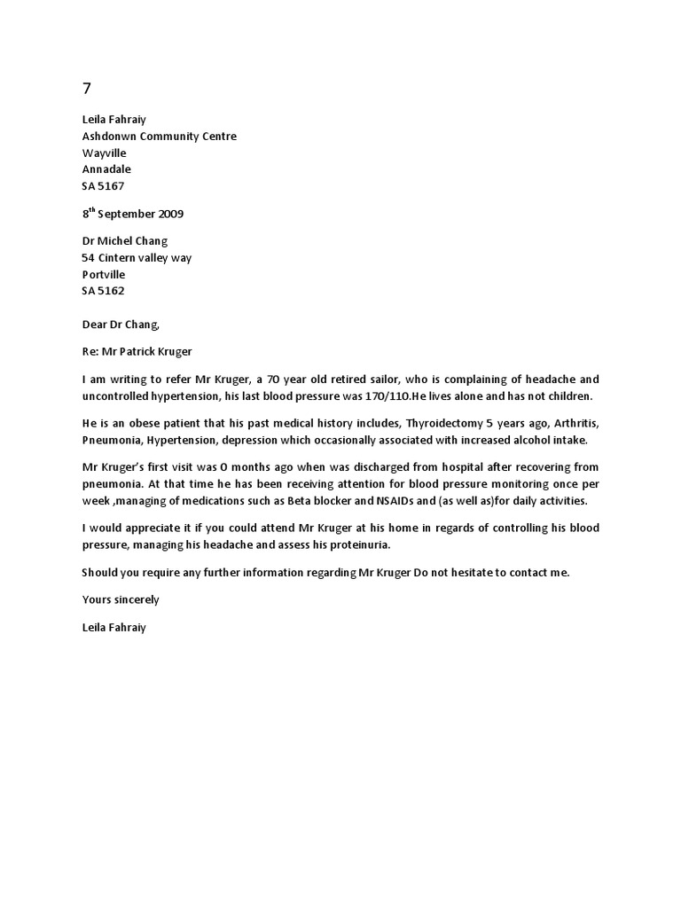 OET Writing 7 | Physical Therapy | Morphine