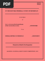 Ibc Moot Memorial | PDF | Security Interest | Bankruptcy