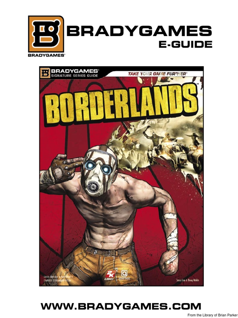Borderlands BradyGames Official Strategy Guide | PDF | Ammunition ...
