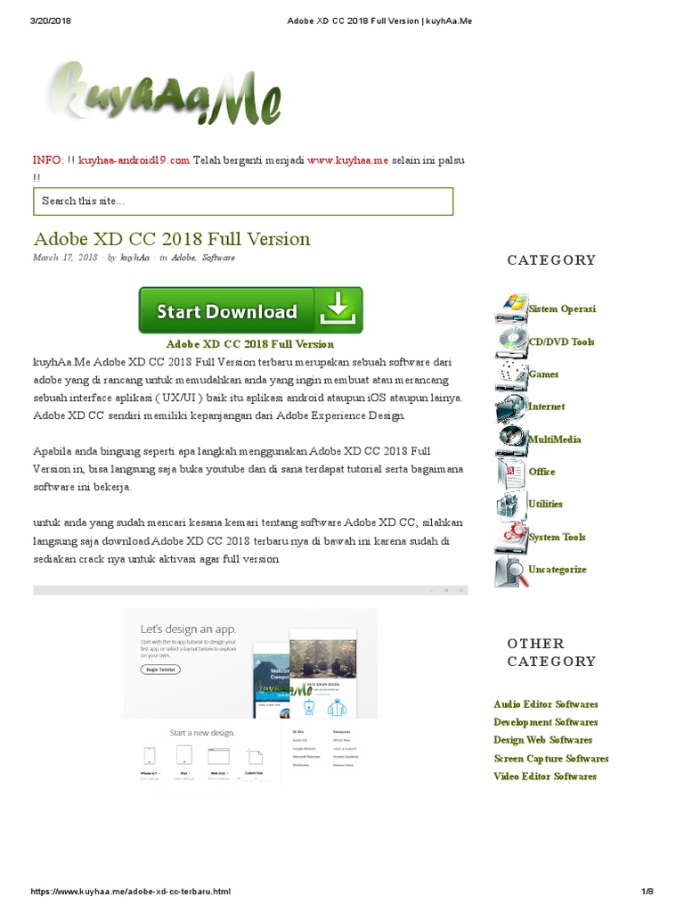 Adobe XD CC 2018 Full Version - KuyhAa - Me | PDF
