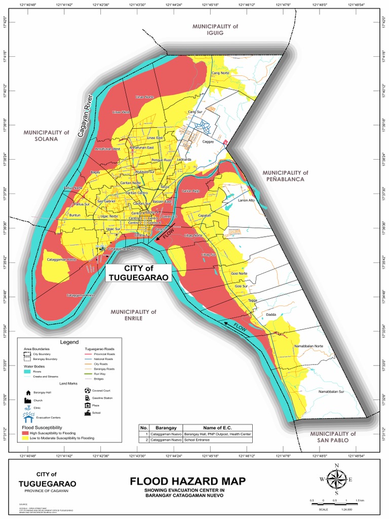 Tuguegarao Flood Map - MGB | PDF