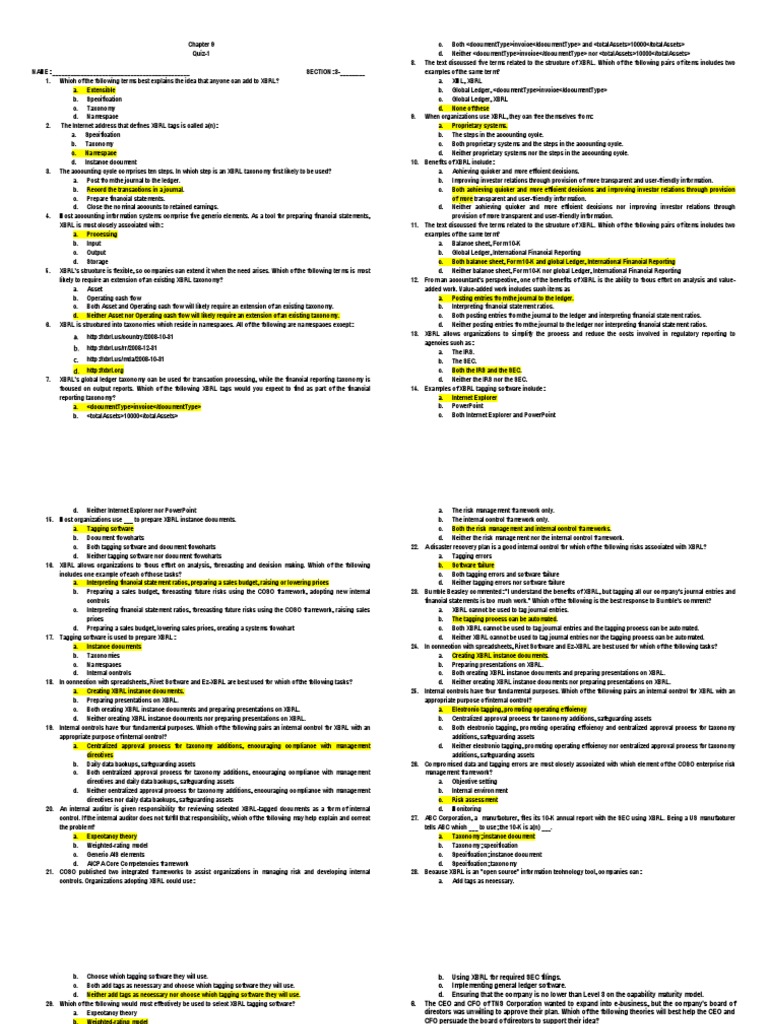 Accounting Information System | PDF | Enterprise Resource Planning ...