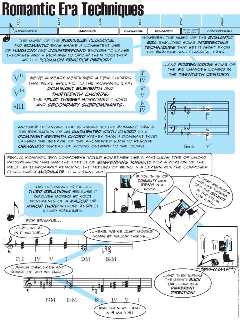 0311 Romantic Era Techniques | PDF | Chord (Music) | Musical Techniques