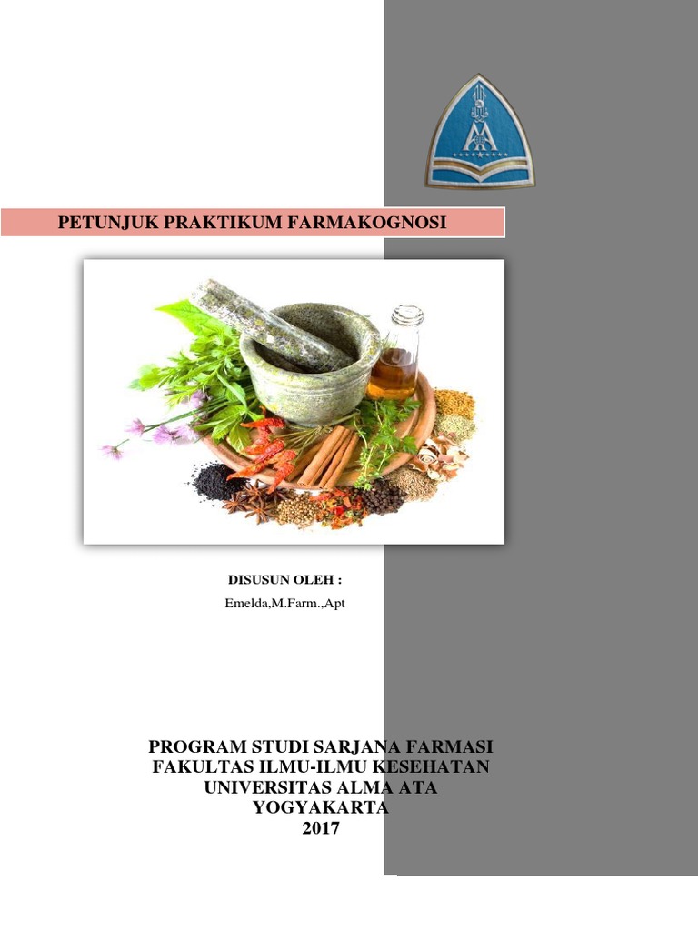 Buku Petunjuk Praktikum Farmakognosi PDF | PDF