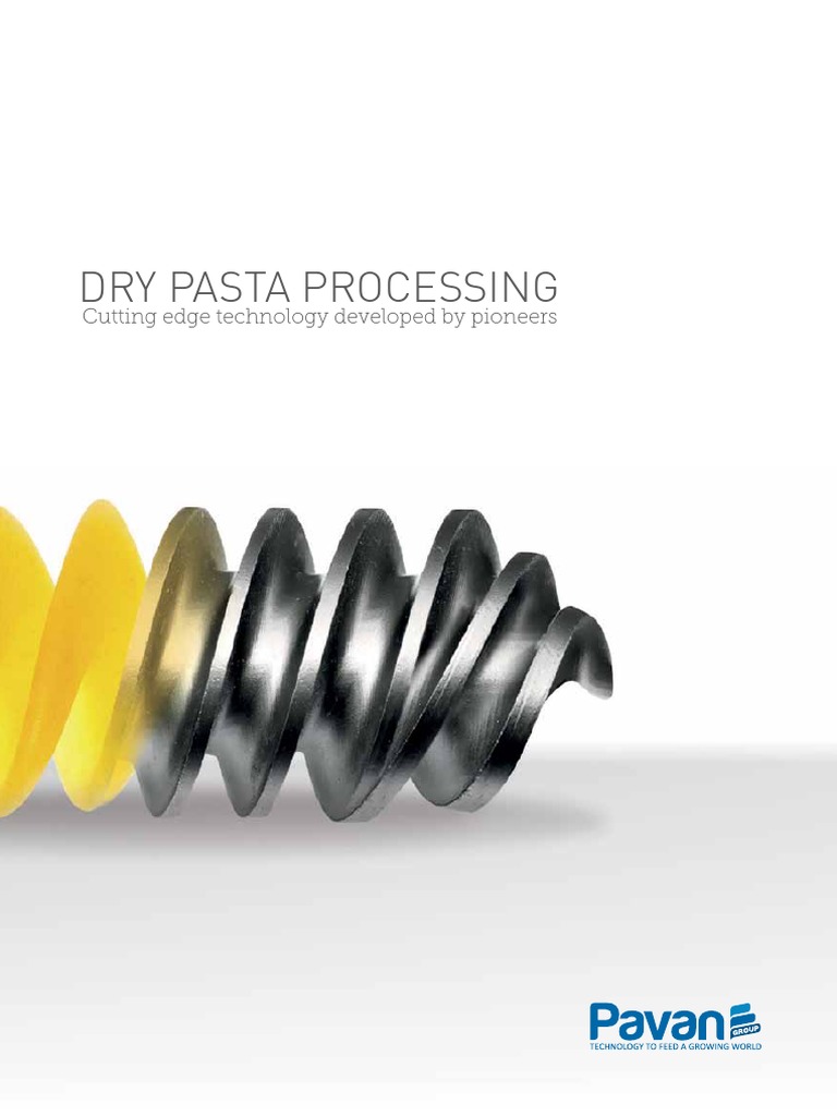 Pavan Dry Pasta ENG | PDF | Pasta | Clothes Dryer