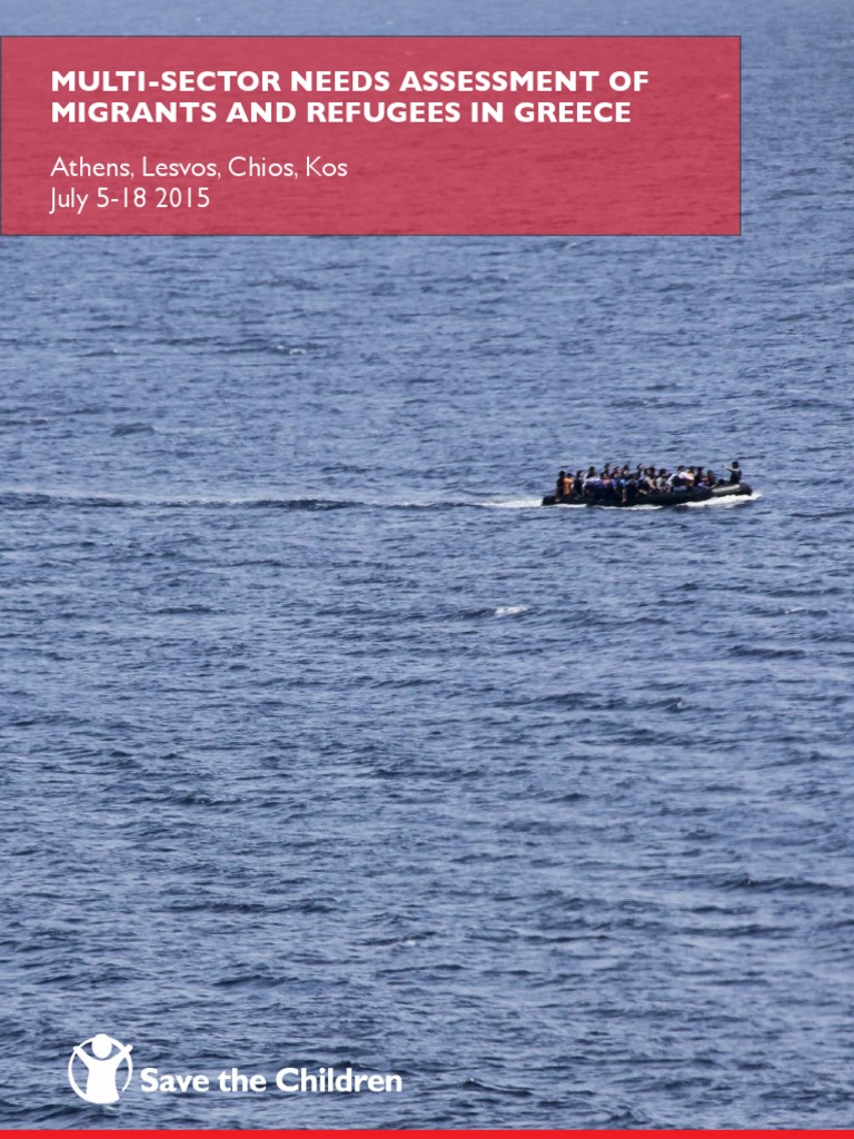 Greece Assessment Report | PDF | Refugee | Wash