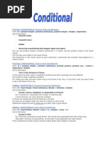 Conditionals Chart | PDF