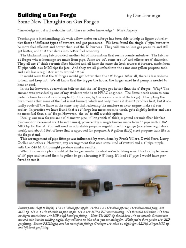 Forge Build | PDF | Forge | Pipe (Fluid Conveyance)
