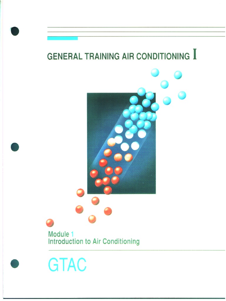 General Training Air Conditioning - Module 01 Introduction To Air ...