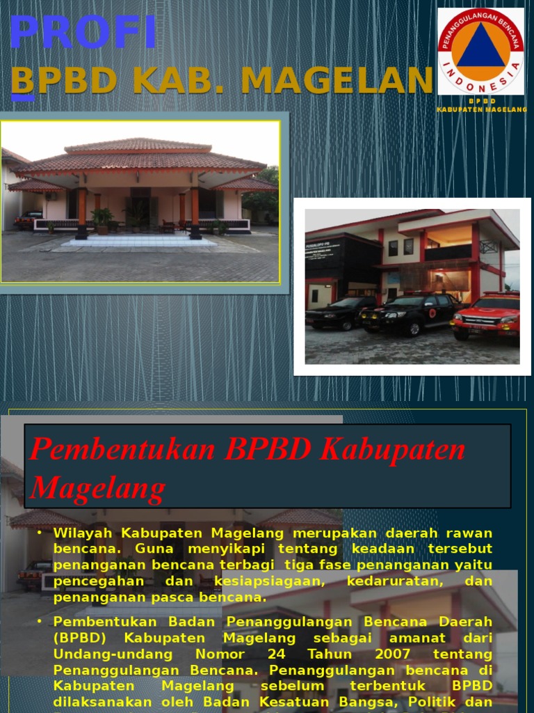 Profil Bpbd-Ok | PDF