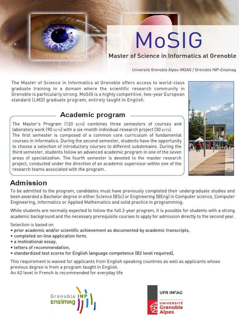 Mosig | PDF | Master's Degree | Graduate School