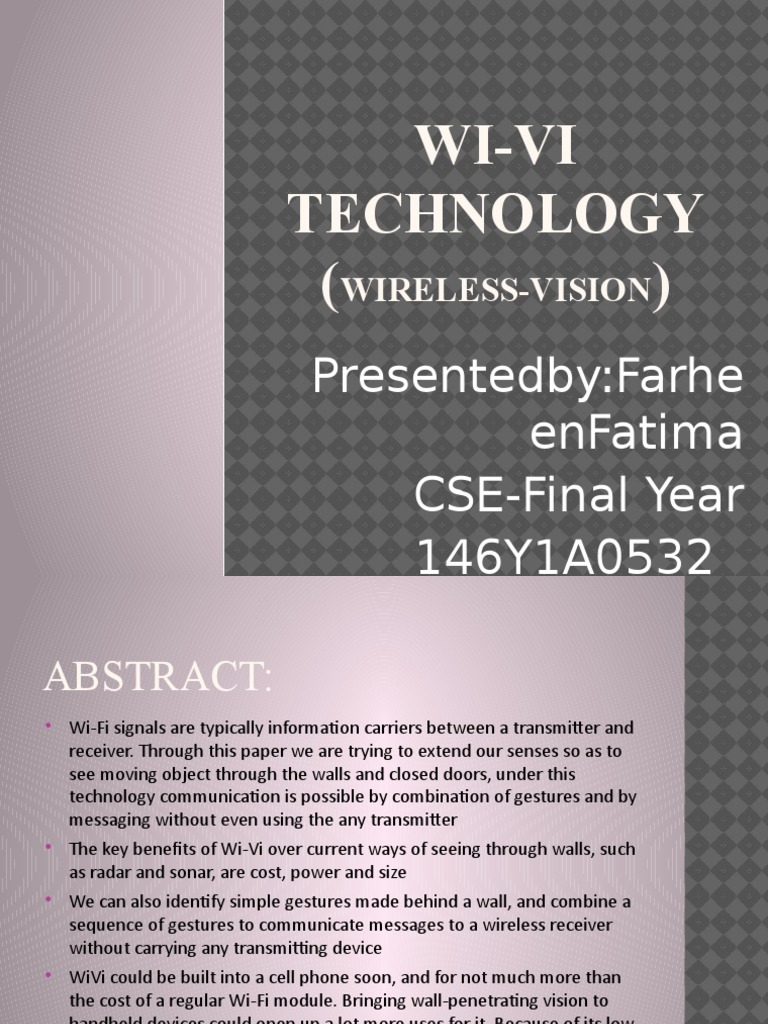 Wi Vi | PDF | Wi Fi | Transmitter