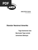 Standar Warna Demarkasi Lantai Pabrik | PDF