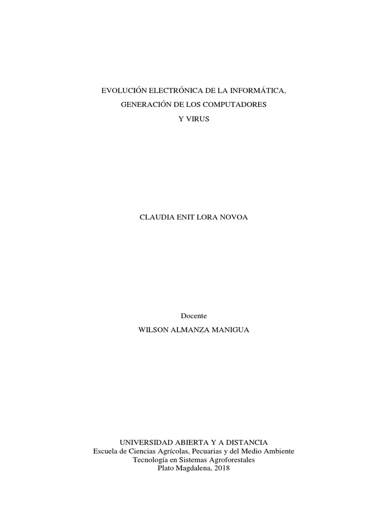Tarea 2 Claudia Lora | PDF | Informática | Software