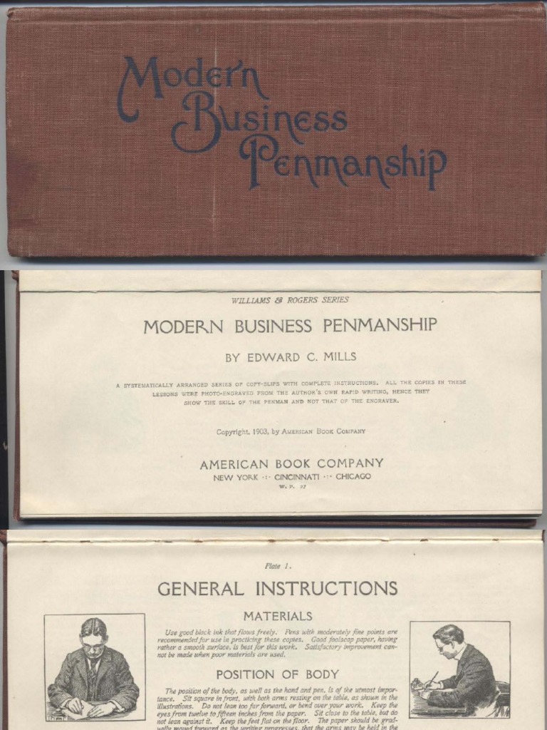 Mills Modern Business Penmanship PDF | PDF