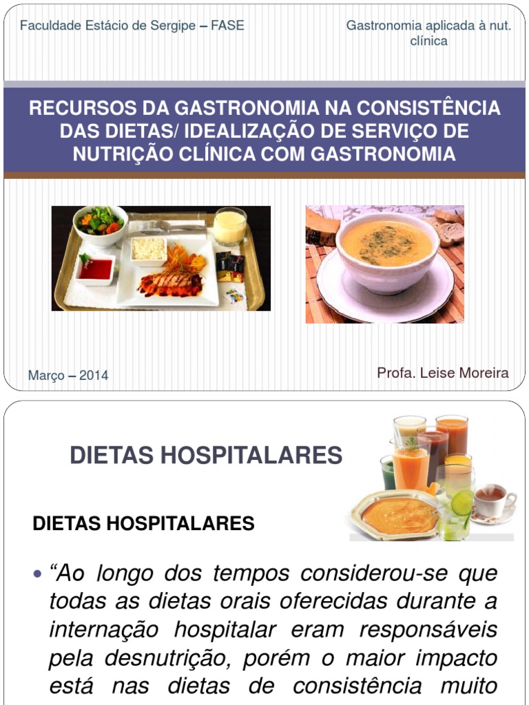 Aula 3 Consistência de Dietas | Caldo | Queijo