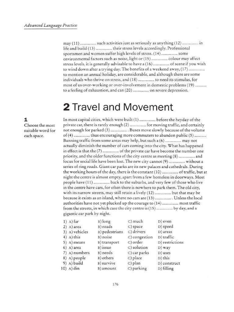 Homework 2 Travel and Movement | PDF