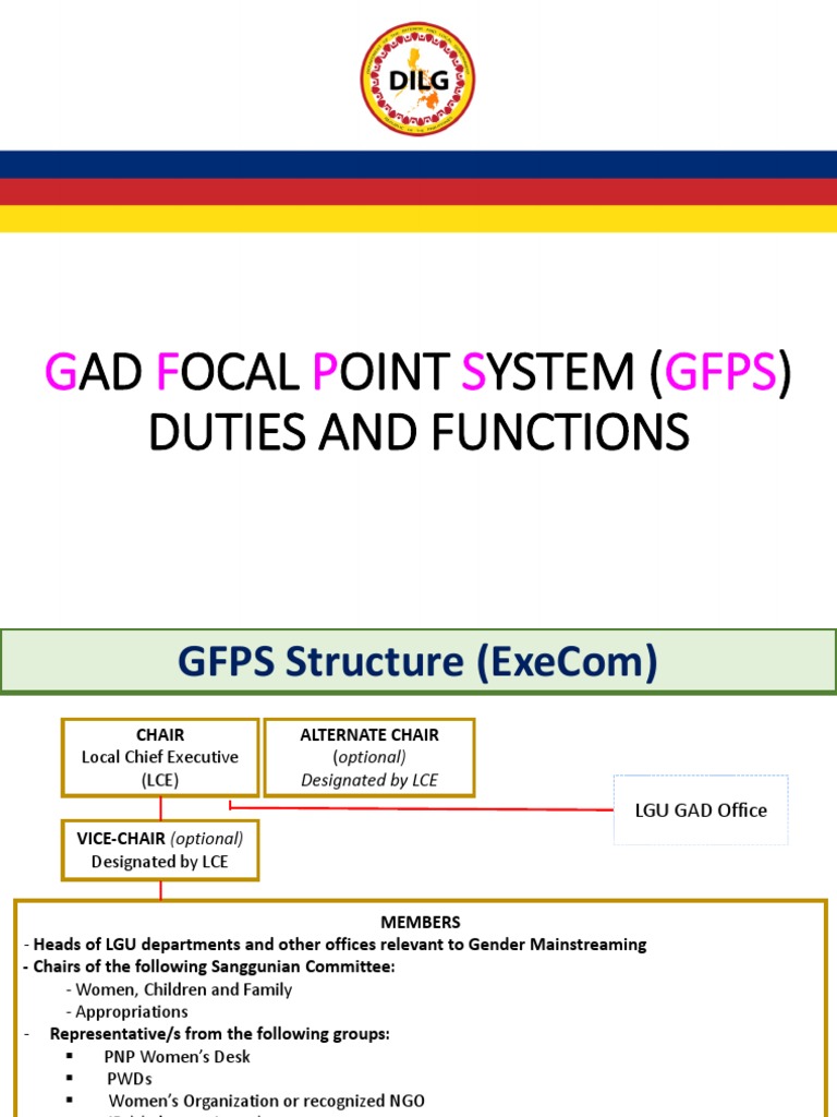Gad Duties | PDF | Gender Mainstreaming | Gender