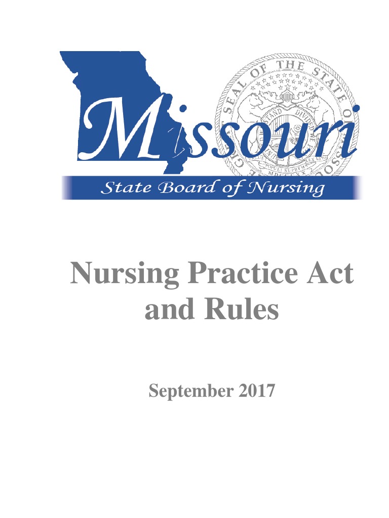 Nurse Practice Act CS | PDF | Nursing | Medical Prescription