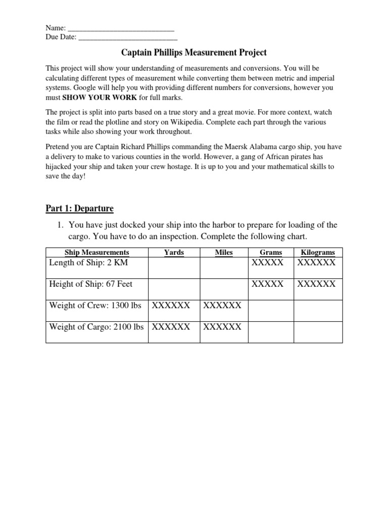 Measurement Project | PDF | Measurement | Water Transport