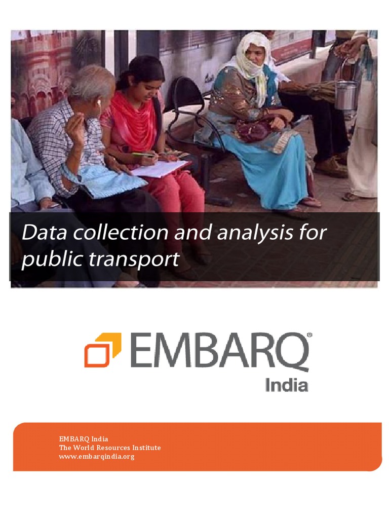 Data Collection and Analysis For Public Transport | PDF | Sampling ...
