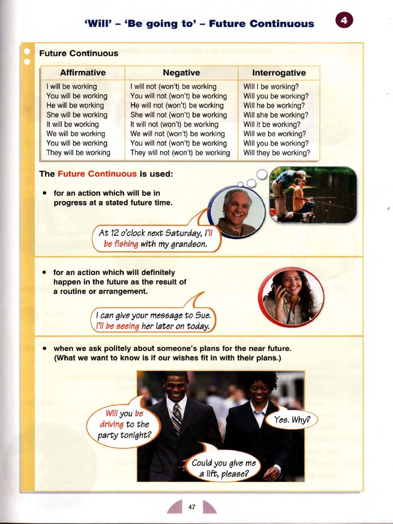 Future Continuous | PDF